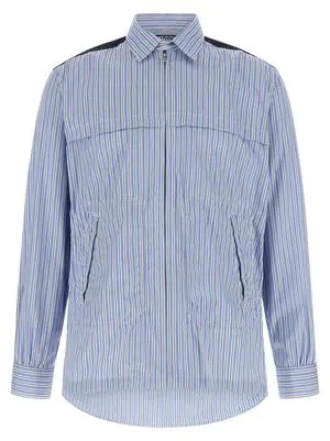 Junya Watanabe Denim Insert Shirt - Blue