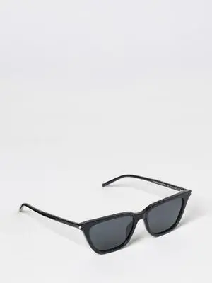 Saint Laurent Sl 889 Sulpice Thin Recycled Acetate Sunglasses - Black