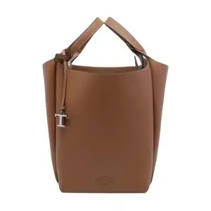 TOD'S Leather Bucket Bag - Brown