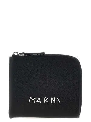 Marni Logo Wallet - Black