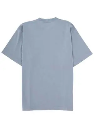 Stone Island T-shirt With Logo Patch - Blue