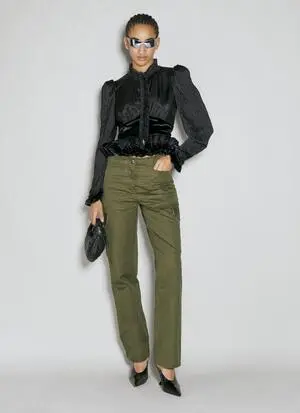 Rabanne Twill Cargo Pants