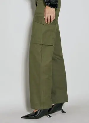 Rabanne Twill Cargo Pants