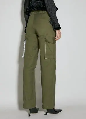 Rabanne Twill Cargo Pants