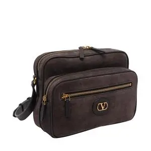 Valentino Garavani Antibes Suede Camera Bag