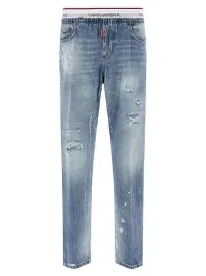 Dsquared2 Denim Jogger' Jeans - Blue