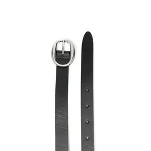 Saint Laurent Calf Leather Belt - Black