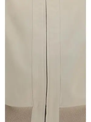 Gucci Silk Poplin Zip Bomber Jacket - Cream