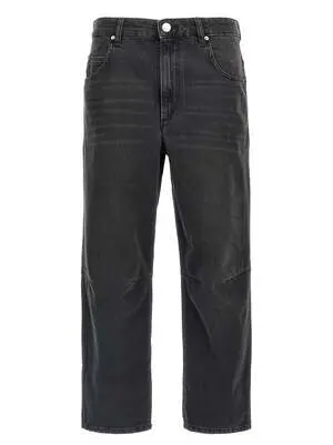 Isabel Marant Étoile Janet Jeans - Black