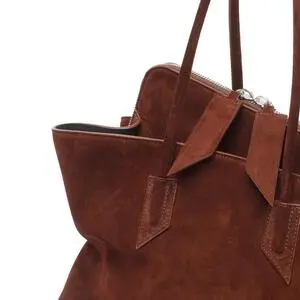 Attico Medium La Passeggiata Handbag - Brown