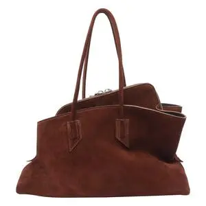 Attico Medium La Passeggiata Handbag - Brown