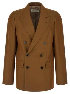 Dries Van Noten Barry' Blazer - Brown