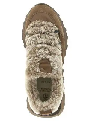 Brunello Cucinelli Monile' Shearling Sneakers