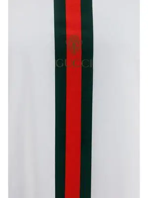 Gucci Printed Cotton Jersey T-shirt - White