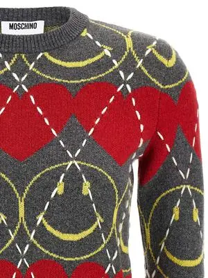 Moschino Smiley' Sweater - Multicolor
