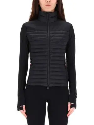 Moncler Padded Cardigan - Black