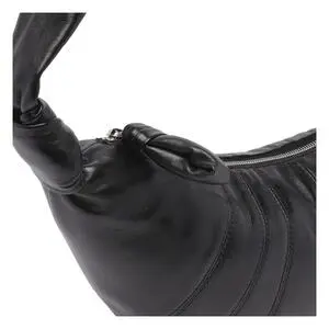 LEMAIRE Small Croissant Shoulder Bag - Black
