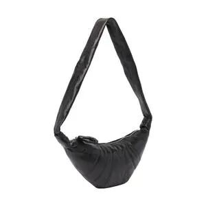 LEMAIRE Small Croissant Shoulder Bag - Black