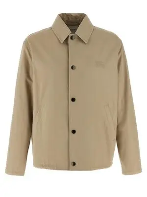 Burberry Gabardine Jacket - Cream