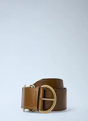 Chloé Chain Detail Wide Belt