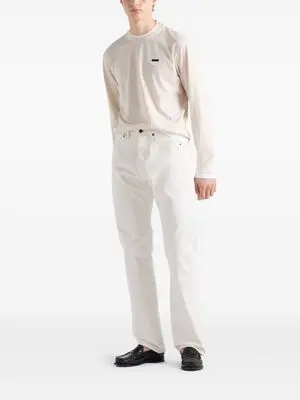 Prada Logo Cotton T-shirt