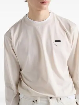 Prada Logo Cotton T-shirt - Multicolor