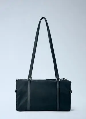 Prada Bauletto Large In Re-nylon E Saffiano