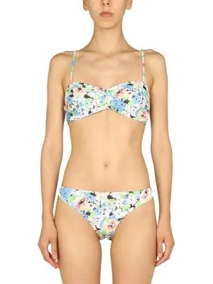 GANNI Floral Pattern Bikini Briefs - Multicolor