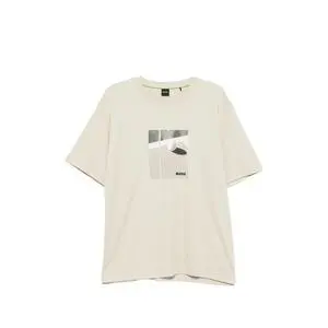 BOSS Neutrals T-shirts & Vests T-shirts - Cream