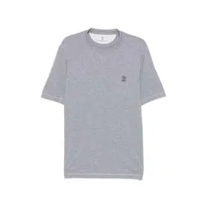 Brunello Cucinelli Grey T-shirts & Vests T-shirts - Gray