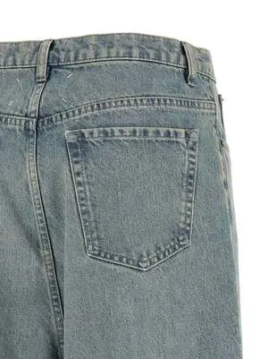 MAISON MARGIELA Low Crotch Denim Jeans - Blue