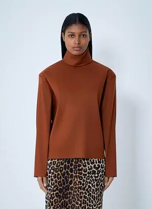 Saint Laurent Organza Top - Red