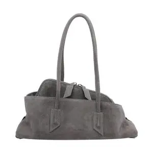 Attico Small La Passeggiata Shoulder Bag - Gray