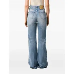 AMI Paris Denim Straight-leg Jeans