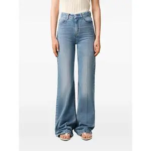 AMI Paris Denim Straight-leg Jeans