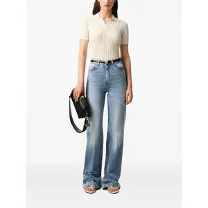 AMI Paris Denim Straight-leg Jeans