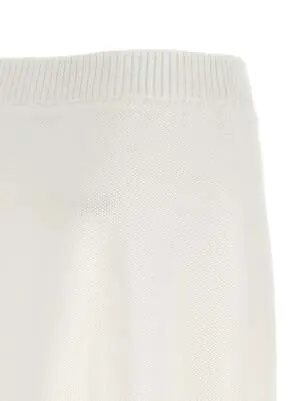 Brunello Cucinelli Piquet-effect Skirt