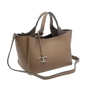 TOD'S Mini T Timeless Handbag - Cream