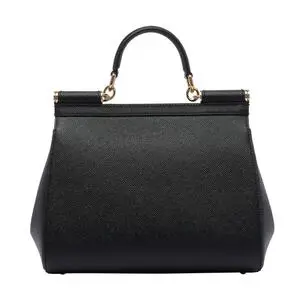 Dolce & Gabbana Large Sicily Handbag - Black