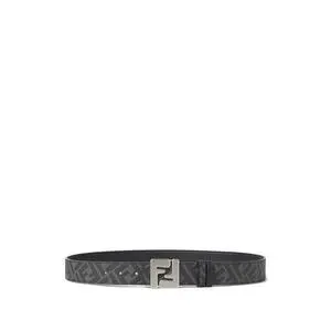 Fendi Leather Belt - Black
