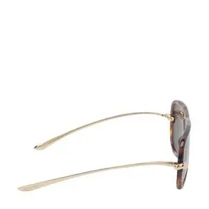 Bottega Veneta Knot Aviator Sunglasses - Brown