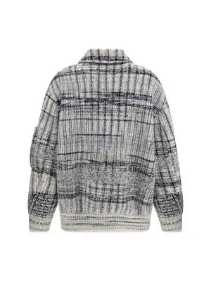 Missoni Oversized Check Wool-blend Bomber Jacket