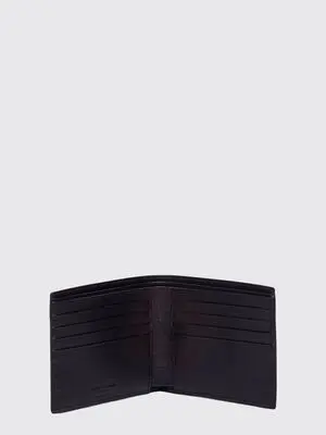 Saint Laurent Grain De Poudre Leather Bifold Wallet With Eight Slots - Black