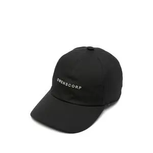 Rick Owens Embroidered Logo Baseball Cap - Black