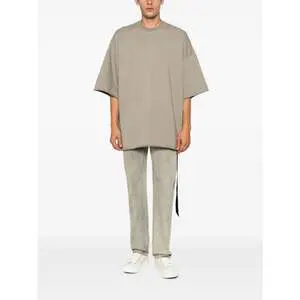 Rick Owens Grey Denim Regular & Straight-leg Jeans