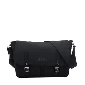 A.p.c. Archive Messenger Bag - Black