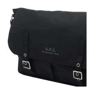 A.p.c. Archive Messenger Bag - Black