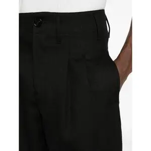 AMI Paris Virgin Wool Straight-leg Trousers