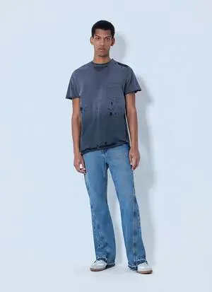 GALLERY DEPT. Distressed Cotton Jersey T-shirt