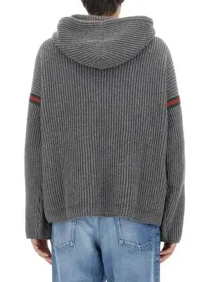 Gucci Cashmere And Wool Sweater - Gray